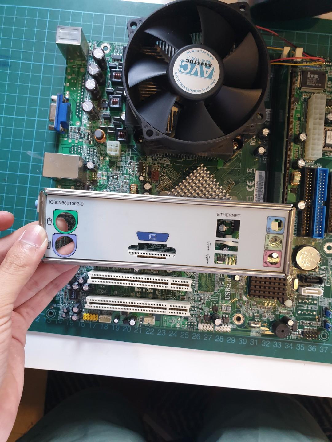 Motherboard, cpu and ram, Computers & Tech, Parts & Accessories ...