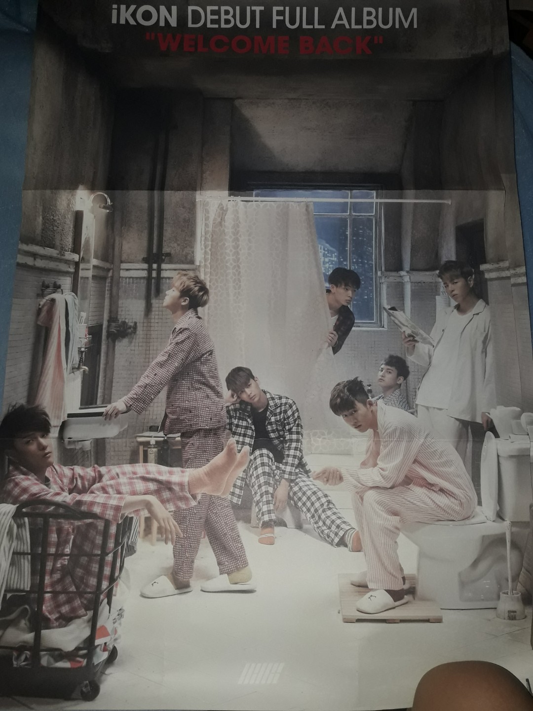Official IKON Welcome Back Poster on Carousell