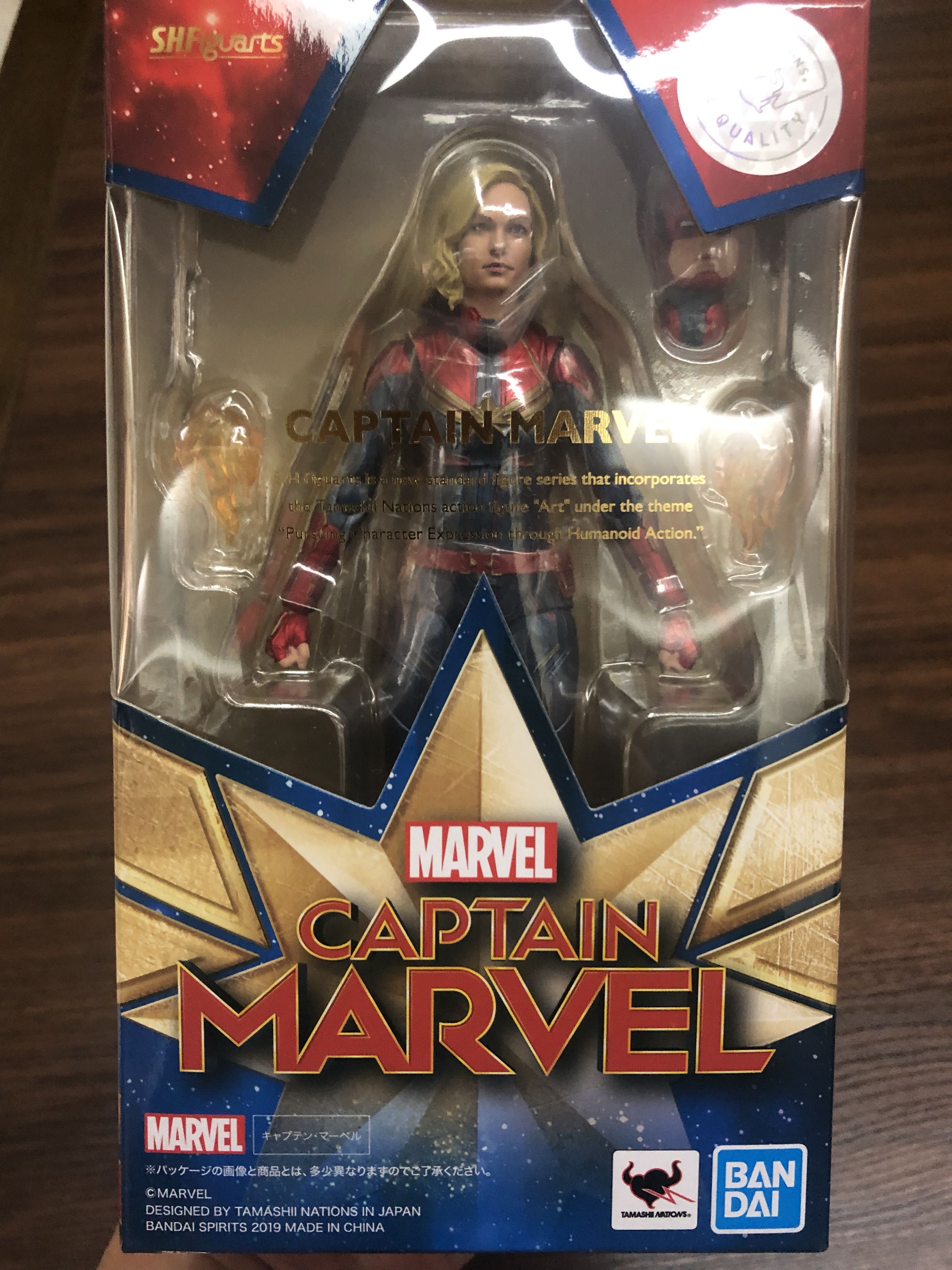 S.H.Figuarts SHF Captain Marvel, Hobbies & Toys, Collectibles ...
