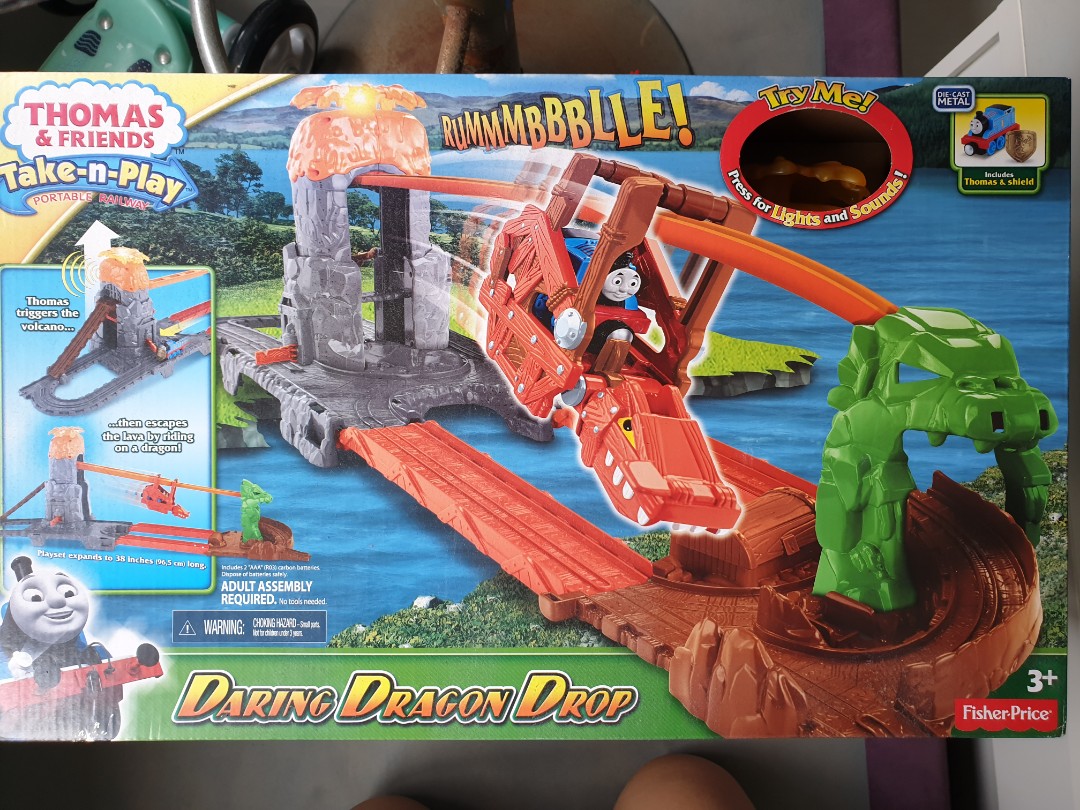 Thomas Daring Dragon Drop, Hobbies & Toys, Toys & Games on Carousell