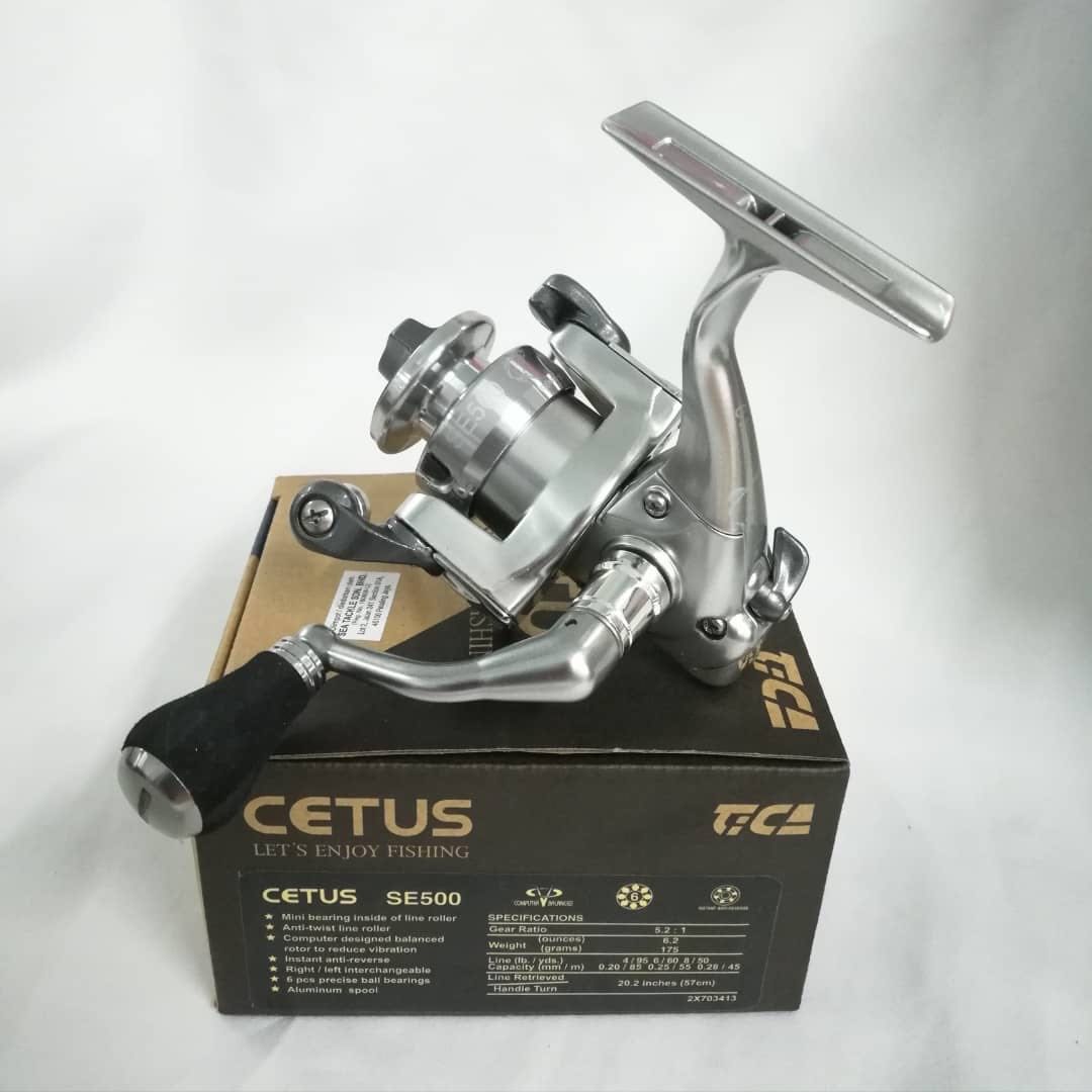 TICA CETUS SE 500 SPINNING REEL, Sports Equipment, Fishing on Carousell