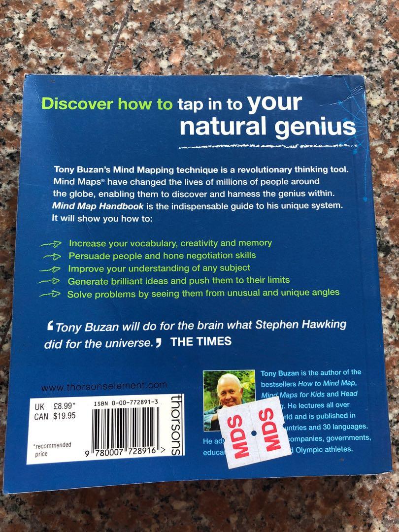 Tony Buzan- Mind Map the ultimate thinking tool, Hobbies & Toys, Books ...