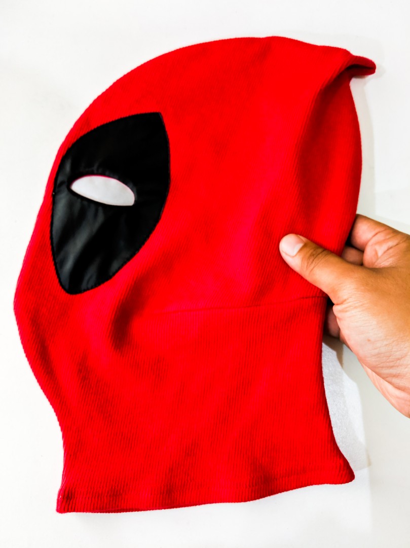 Topeng Deadpool, Health & Nutrition, Face Masks & Face Shields on Carousell