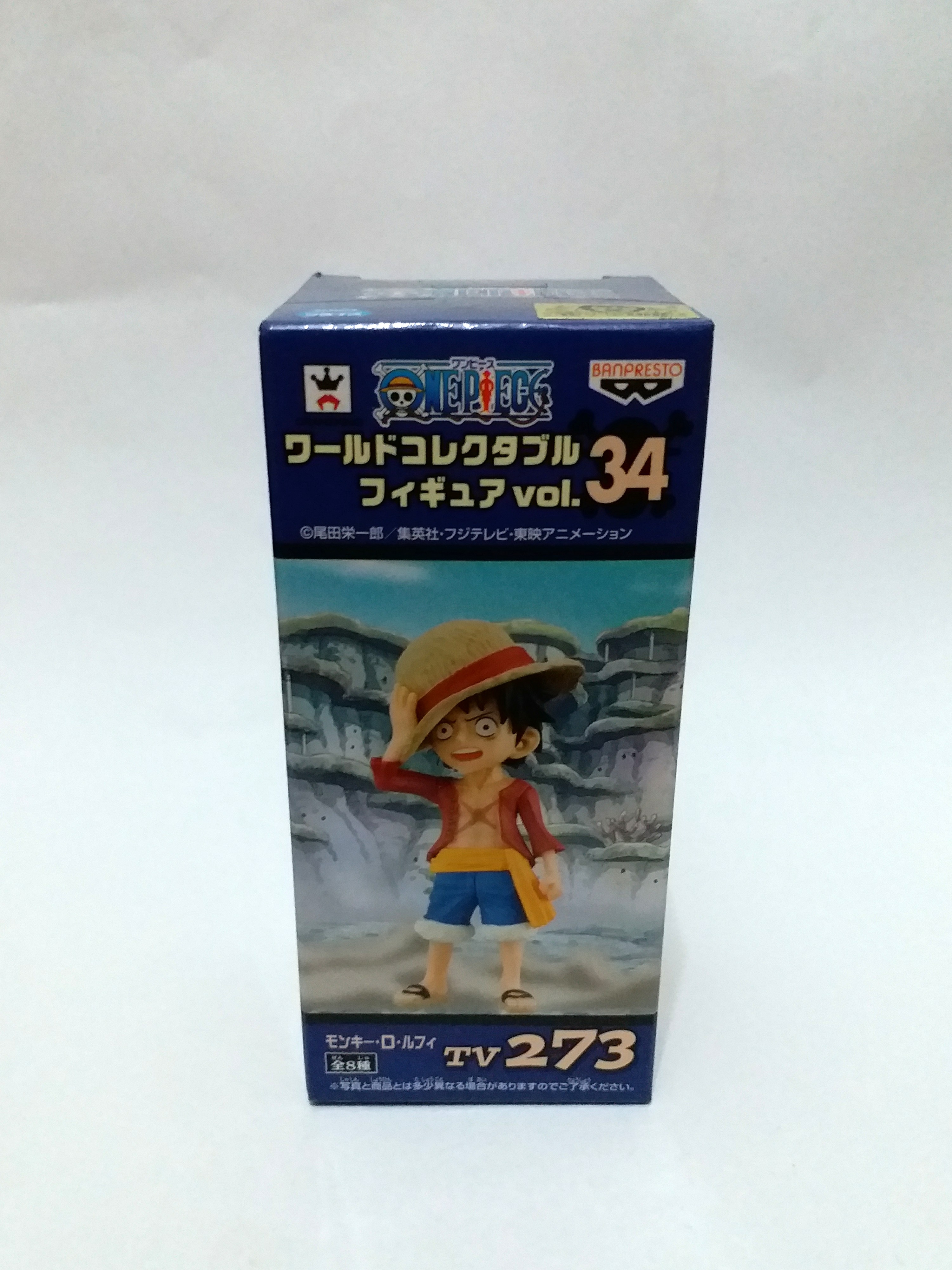 海賊王WCF Vol.34 TV 273 路飛, 興趣及遊戲, 玩具 & 遊戲類 - Carousell