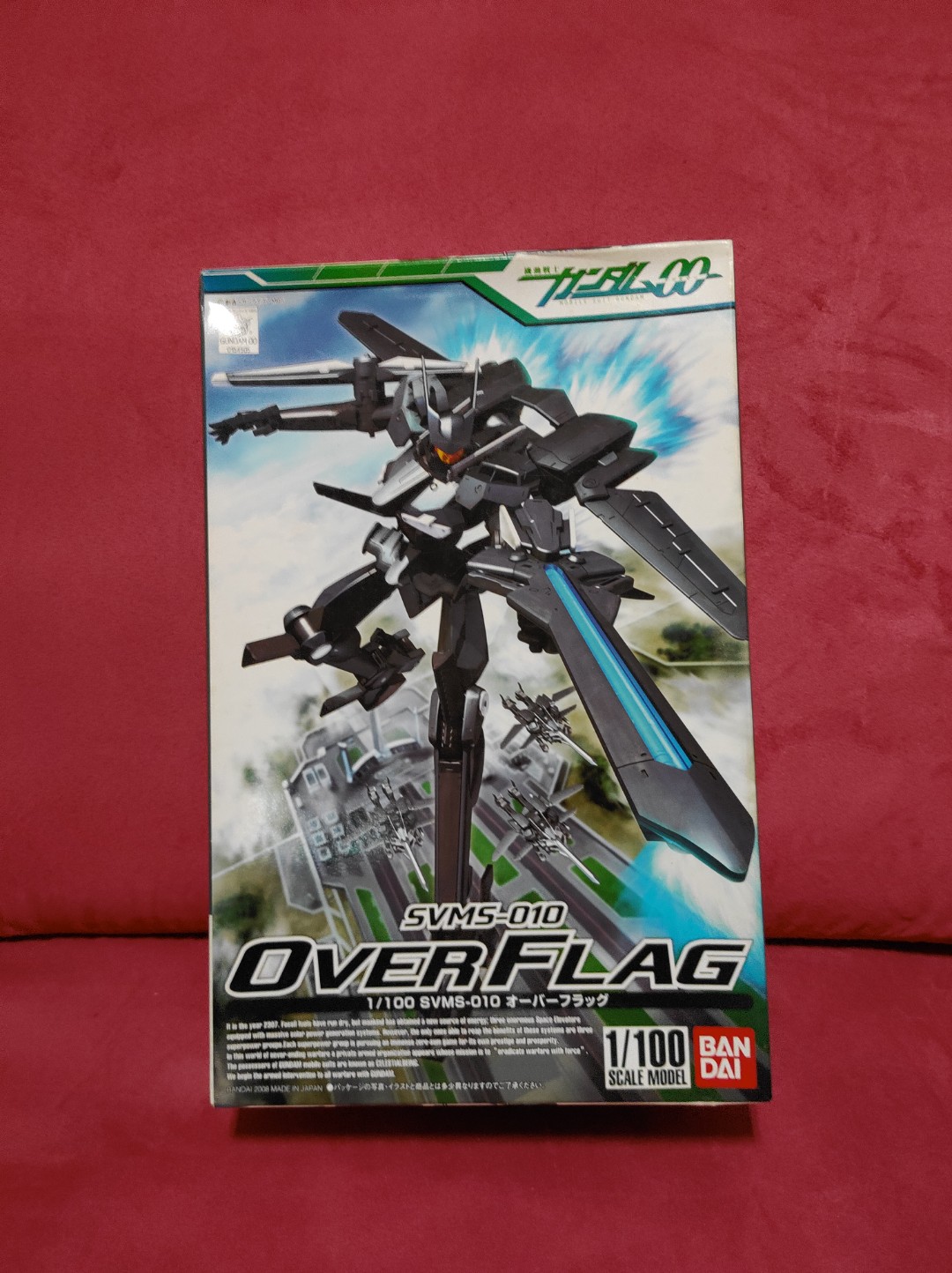 1/100 scale Bandai Over Flag model kit (Gundam 00), Hobbies & Toys ...