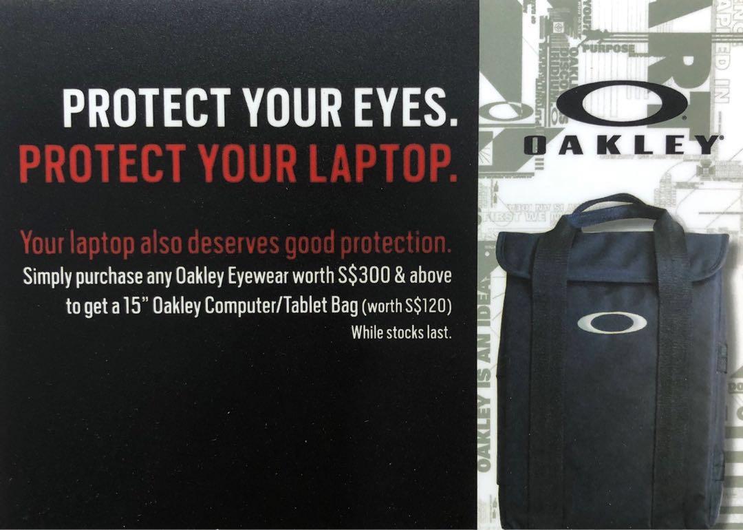 15” Oakley computer/tablet bag, Computers & Tech, Parts & Accessories ...