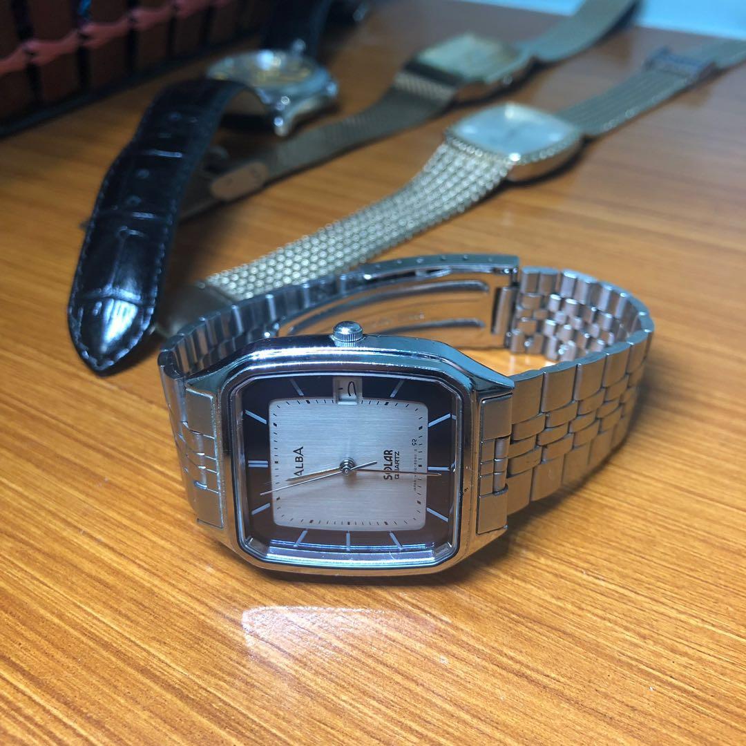 Price drop Alba Solar watch by Seiko, Men's Fashion, Watches ...