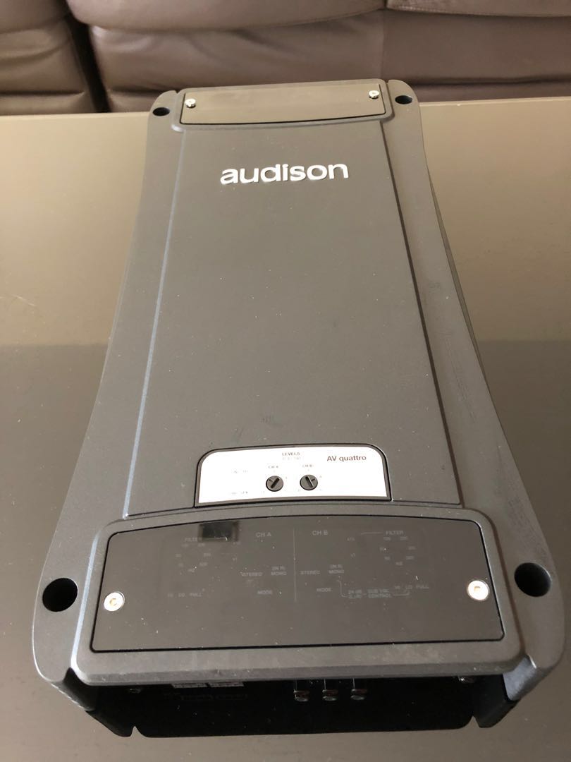 Audison AV Quattro 800w 4Ch with crossover, Audio, Other Audio ...