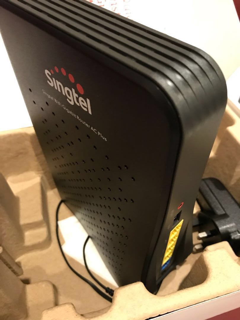 Router AC Plus from Singtel brand new, Computers & Tech, Parts ...