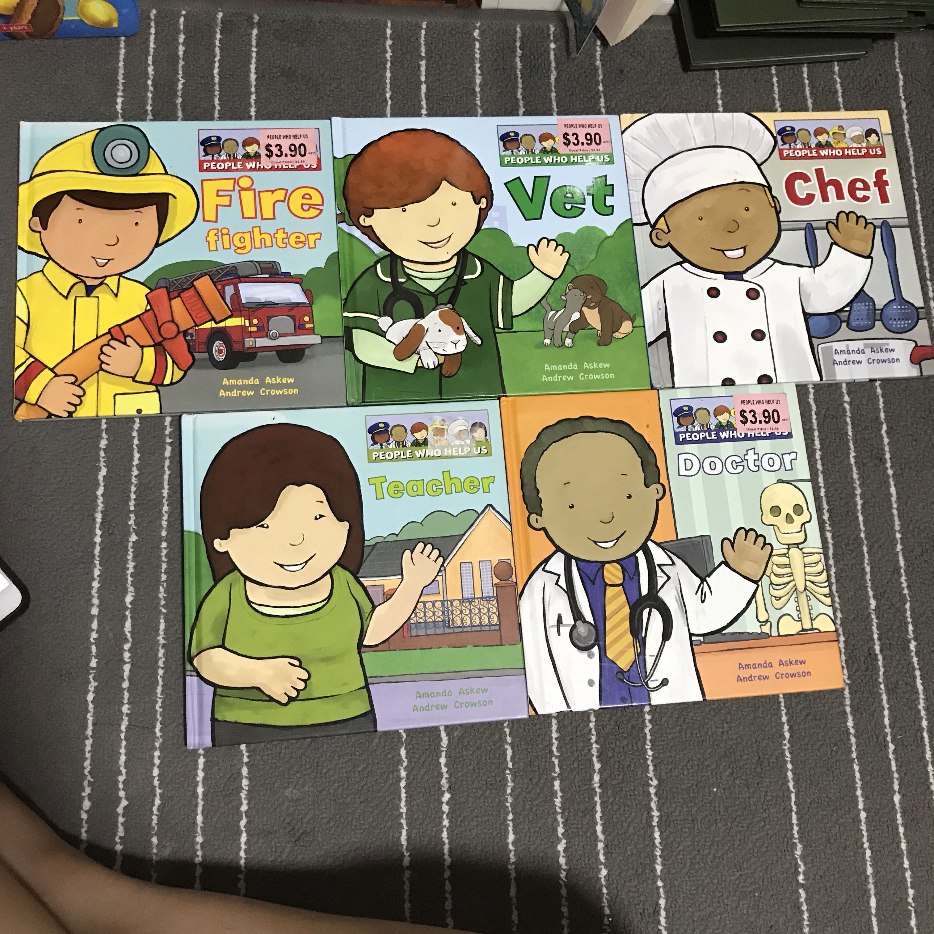 Bundle People Who Help Us Occupation Book, Hobbies & Toys, Books ...