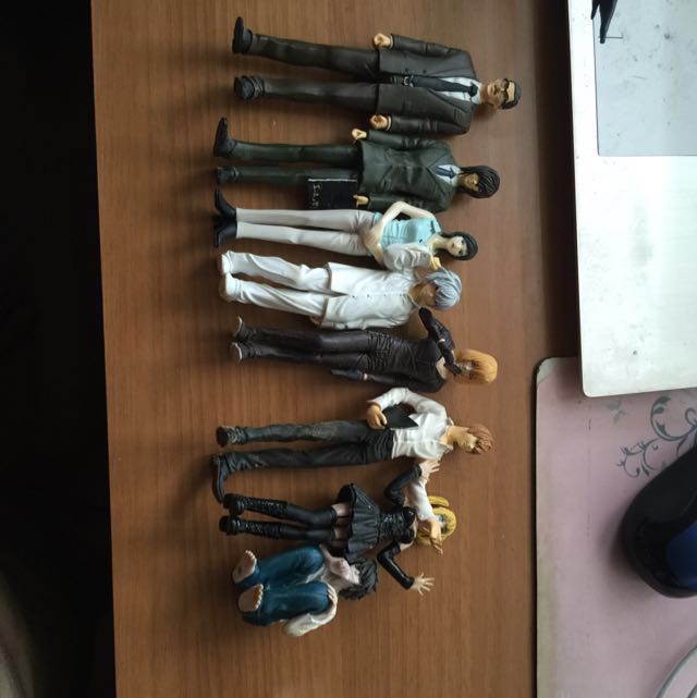 Death Note Dvd Figures Set Of 12 Rare! Figure L light yagami , Hobbies ...