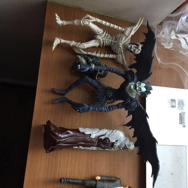 Death Note Dvd Figures Set Of 12 Rare! Figure L light yagami , Hobbies ...