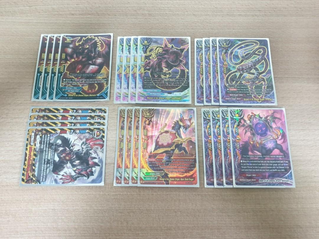 Dragon Zwei & Drei - Buddyfight Deck, Hobbies & Toys, Toys & Games on Carousell