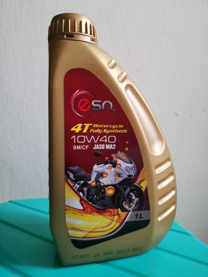 ESN Fully Synthetic engine oil, Motorcycles, Motorcycle Accessories on ...