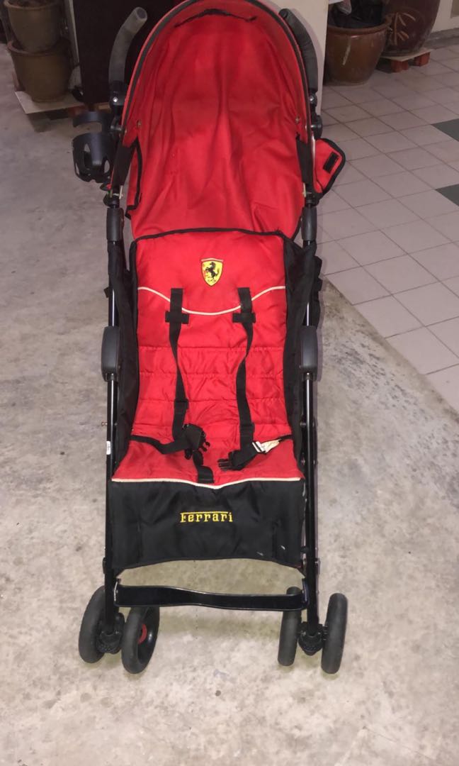 Ferrari Stroller for FREE, Babies & Kids, Going Out, Strollers on Carousell