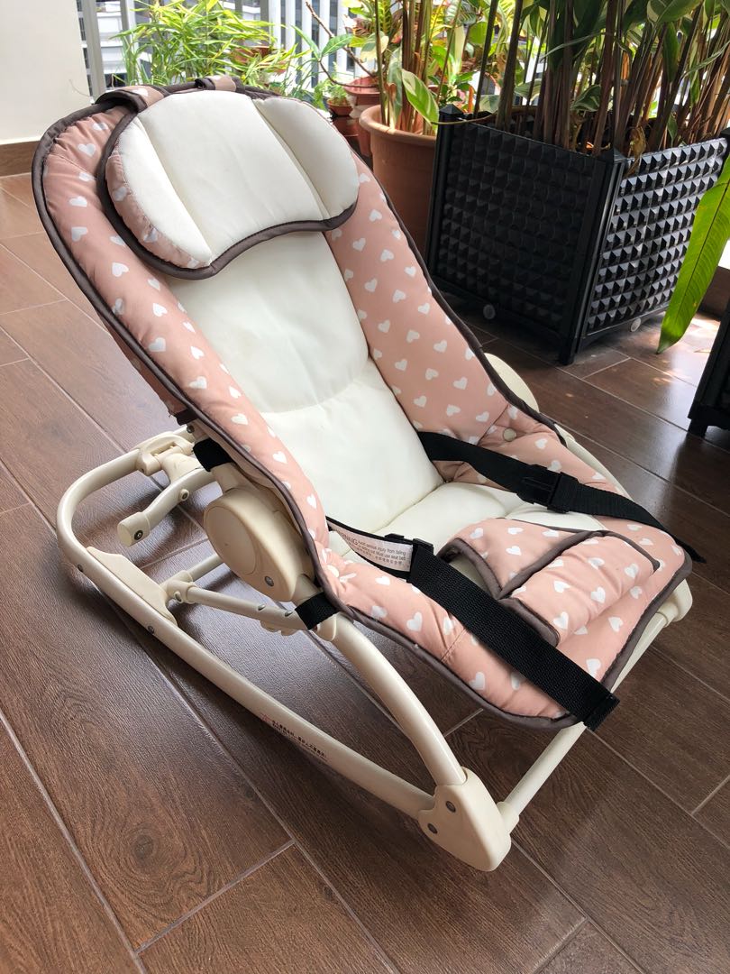 foldable baby rocking chair/ bouncer, Babies & Kids, Infant Playtime on ...
