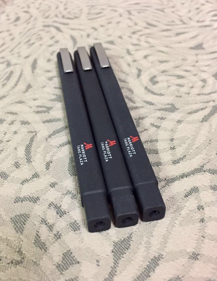 BN MARRIOTT HOTEL Tang Plaza Pen unique , Hobbies & Toys, Stationery ...