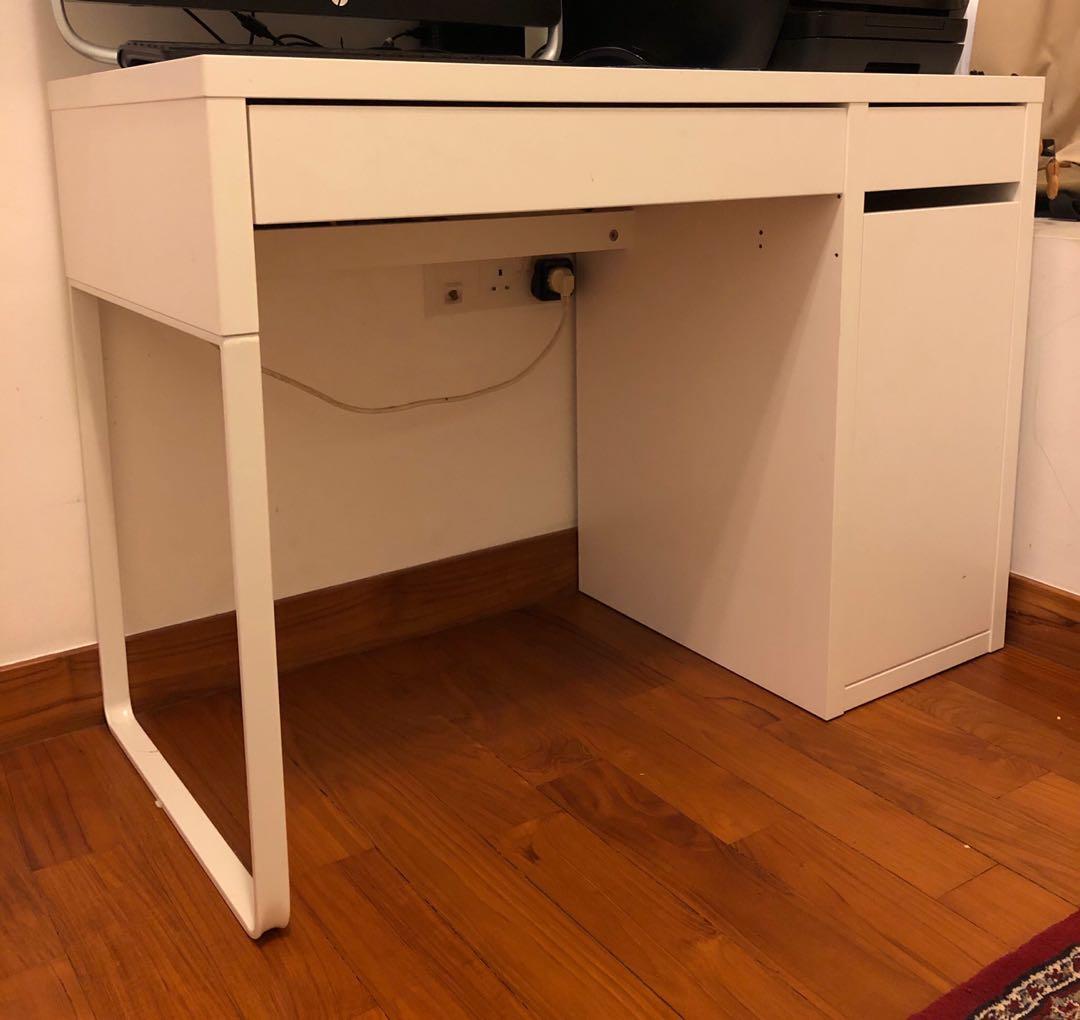 IKEA Micke Desk, Furniture & Home Living, Furniture, Tables & Sets on ...