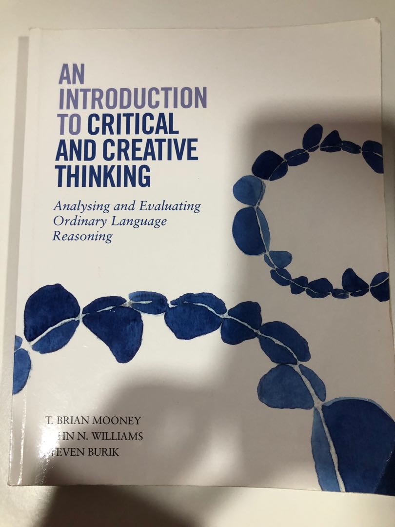 Introduction to Critical and Creative Thinking textbook, Hobbies & Toys ...