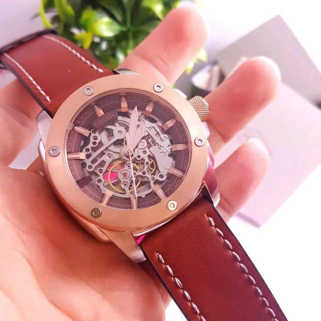 Jam Tangan Fossil ME3083 Original Automatic, Fesyen Pria, Jam Tangan di ...