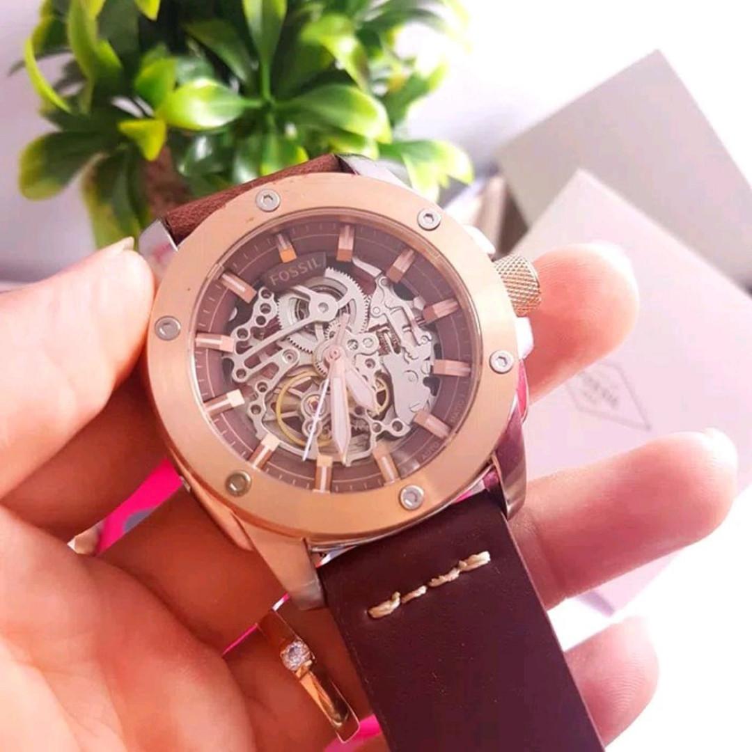 Jam Tangan Fossil ME3083 Original Automatic, Fesyen Pria, Jam Tangan di ...