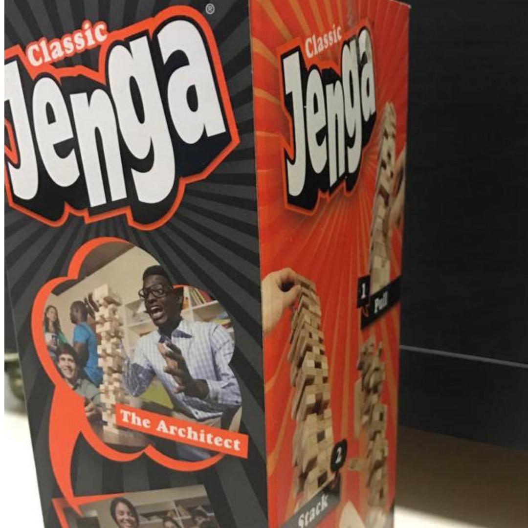 Jenga Game, Hobbies & Toys, Toys & Games on Carousell