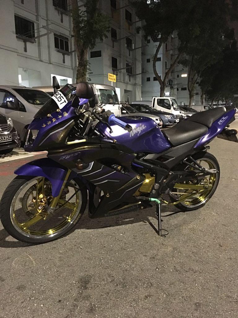 Kawasaki kr 150, Motorcycles, Motorcycles for Sale, Class 2B on Carousell