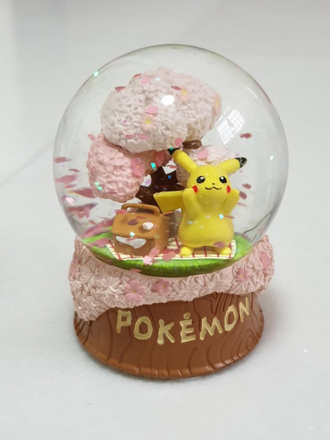 Limited Edition Pokemon Snow Globe (Lotteria Cherry Blossoms Series ...