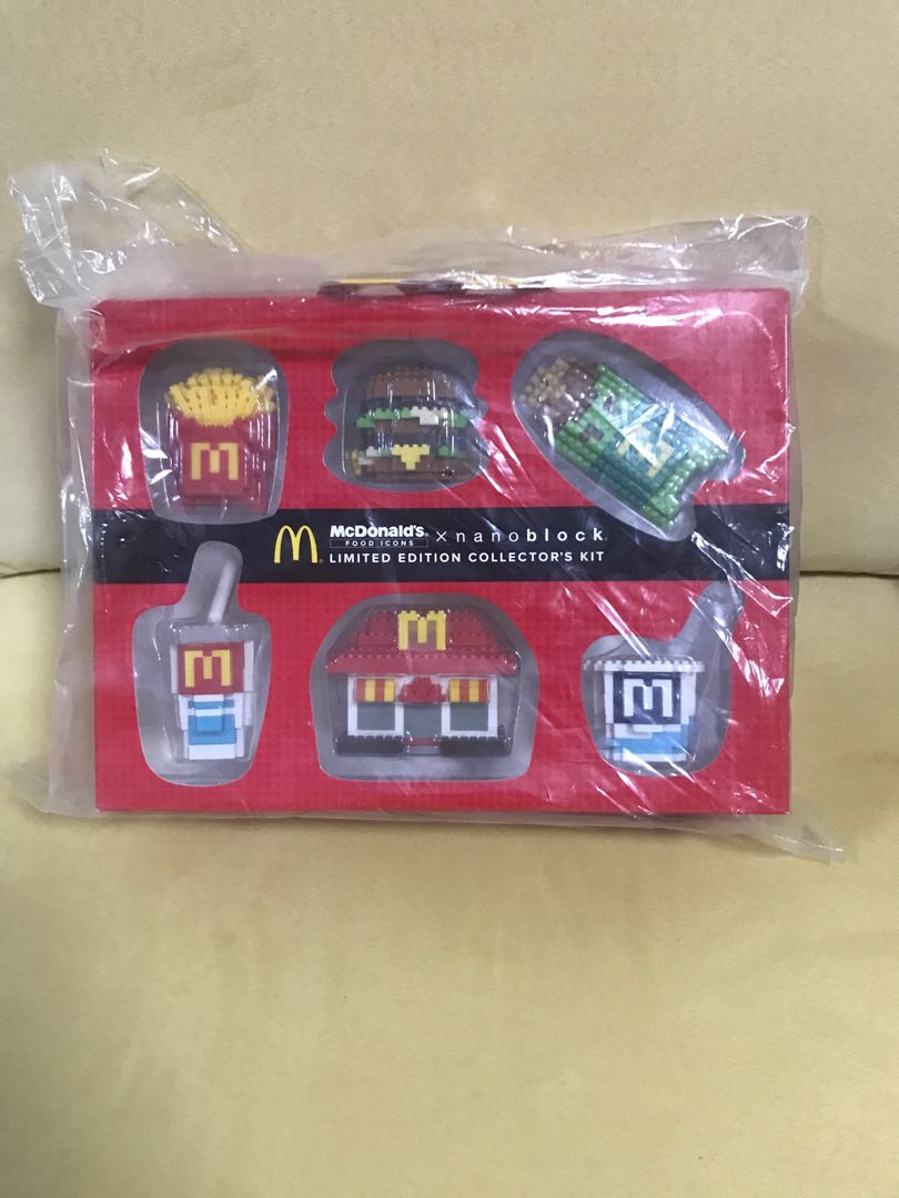 Macdonald nanoblock limited edition collectors kit, Hobbies & Toys, Toys & Games on Carousell