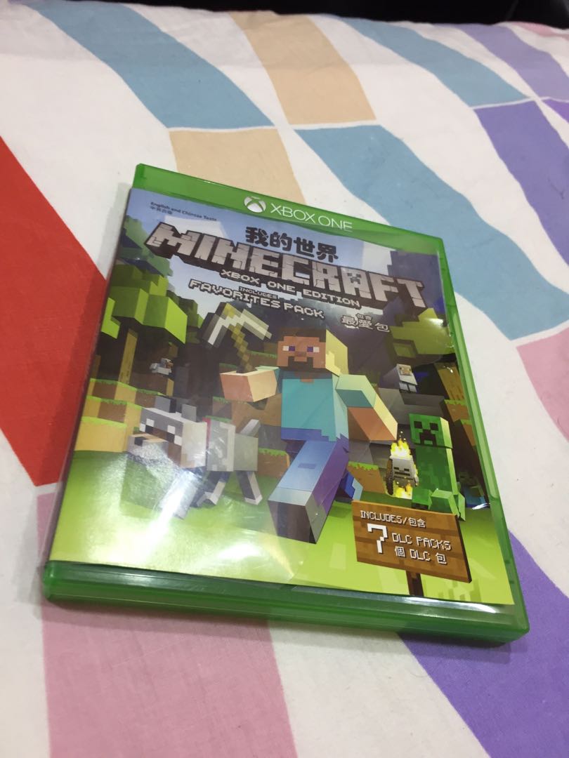 Minecraft XBOX ONE EDITION, Video Gaming, Video Games, Xbox on Carousell