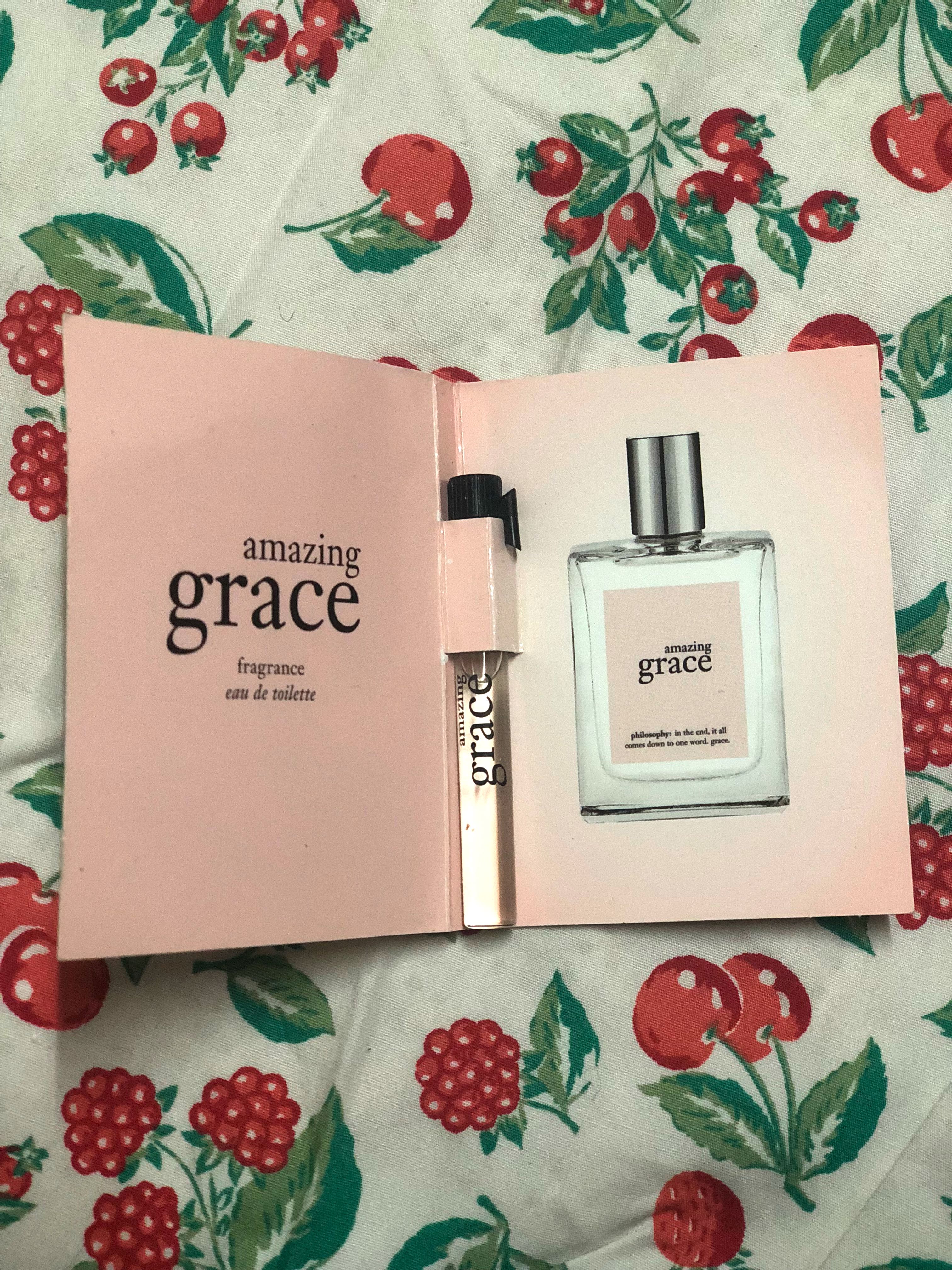 Philosophy amazing Grace fragrance eau de toilette sample 1.5ml, 美容＆個人 ...