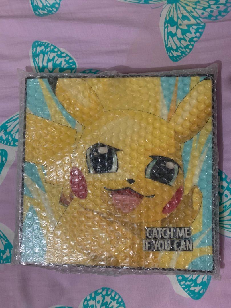 Pikachu Picture Frame, Hobbies & Toys, Stationery & Craft, Art & Prints ...