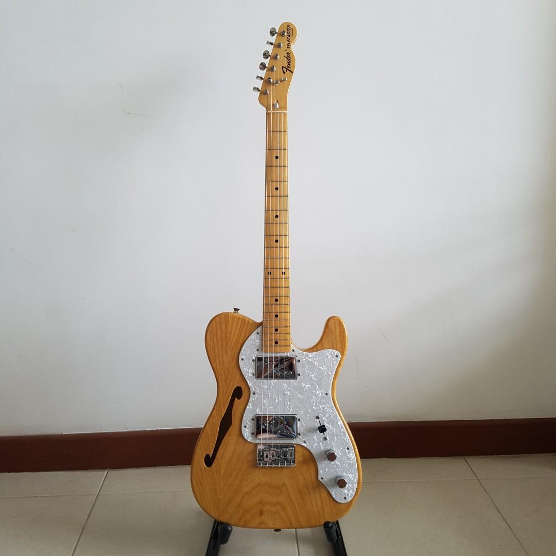 [RARE] Fender Japan Telecaster Thinline '72 Reissue MIJ (1994), Hobbies ...