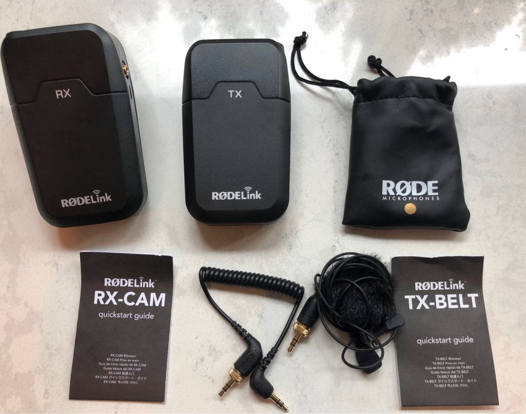 Rode Link Wireless Microphone, Photography, Video Cameras on Carousell