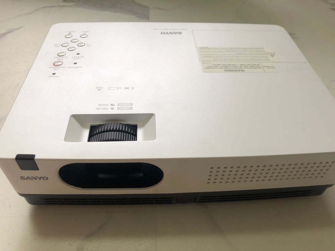 Sanyo PLC-XW300 ultra portable multimedia LCD projector, TV & Home ...