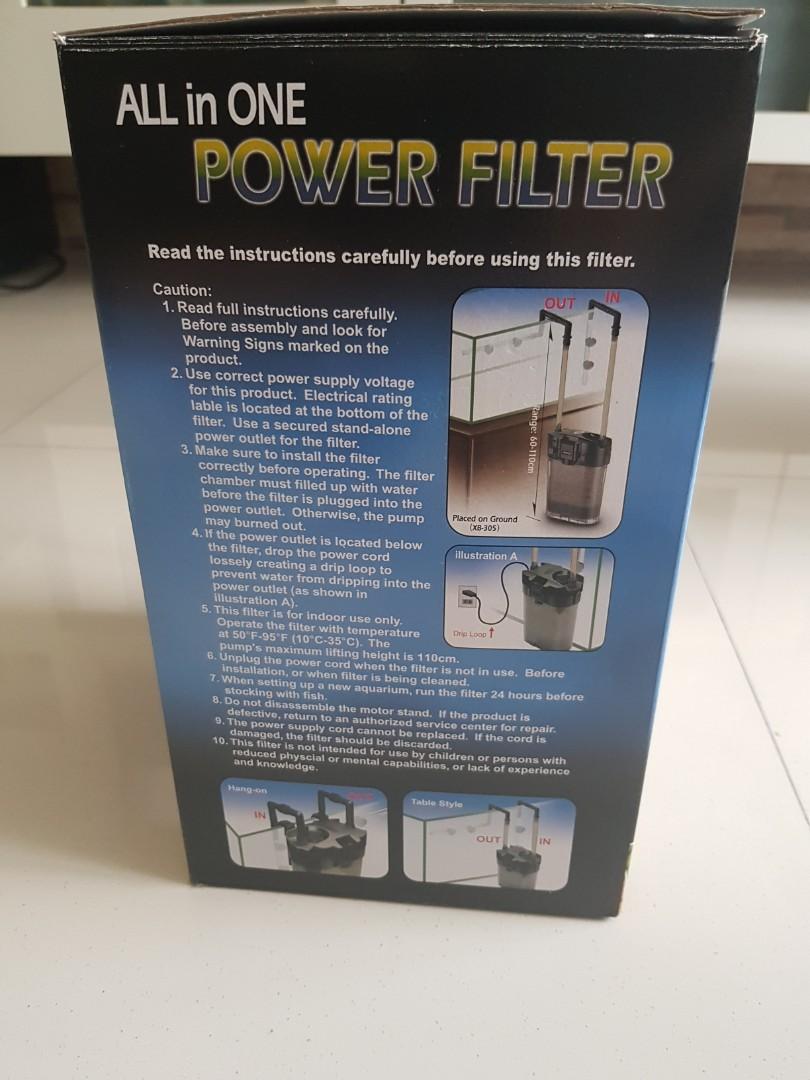 Shiruba XB-305 external filter, Pet Supplies, Homes & Other Pet ... Shiruba XB-305 external filter, Pet Supplies, Homes & Other Pet ...