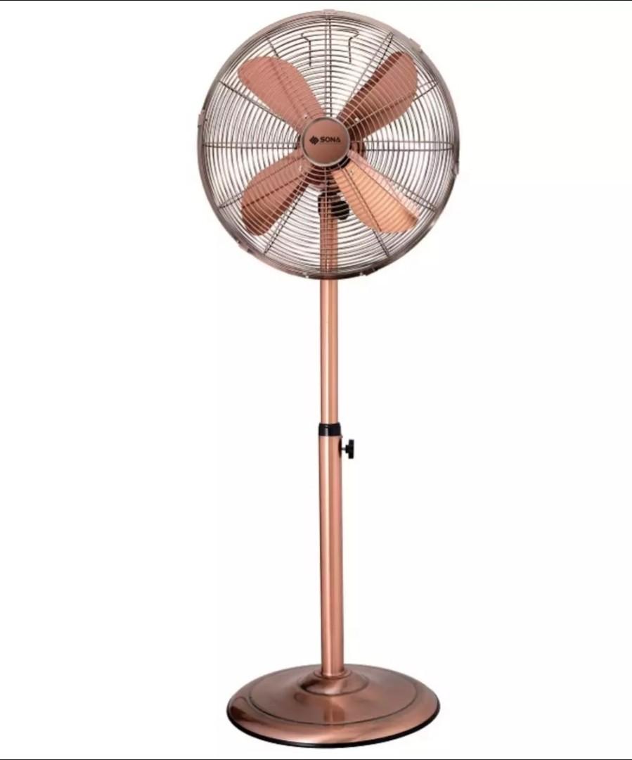 Sona 16" Antique Stand Fan SAF6080, Furniture & Home Living, Lighting ...
