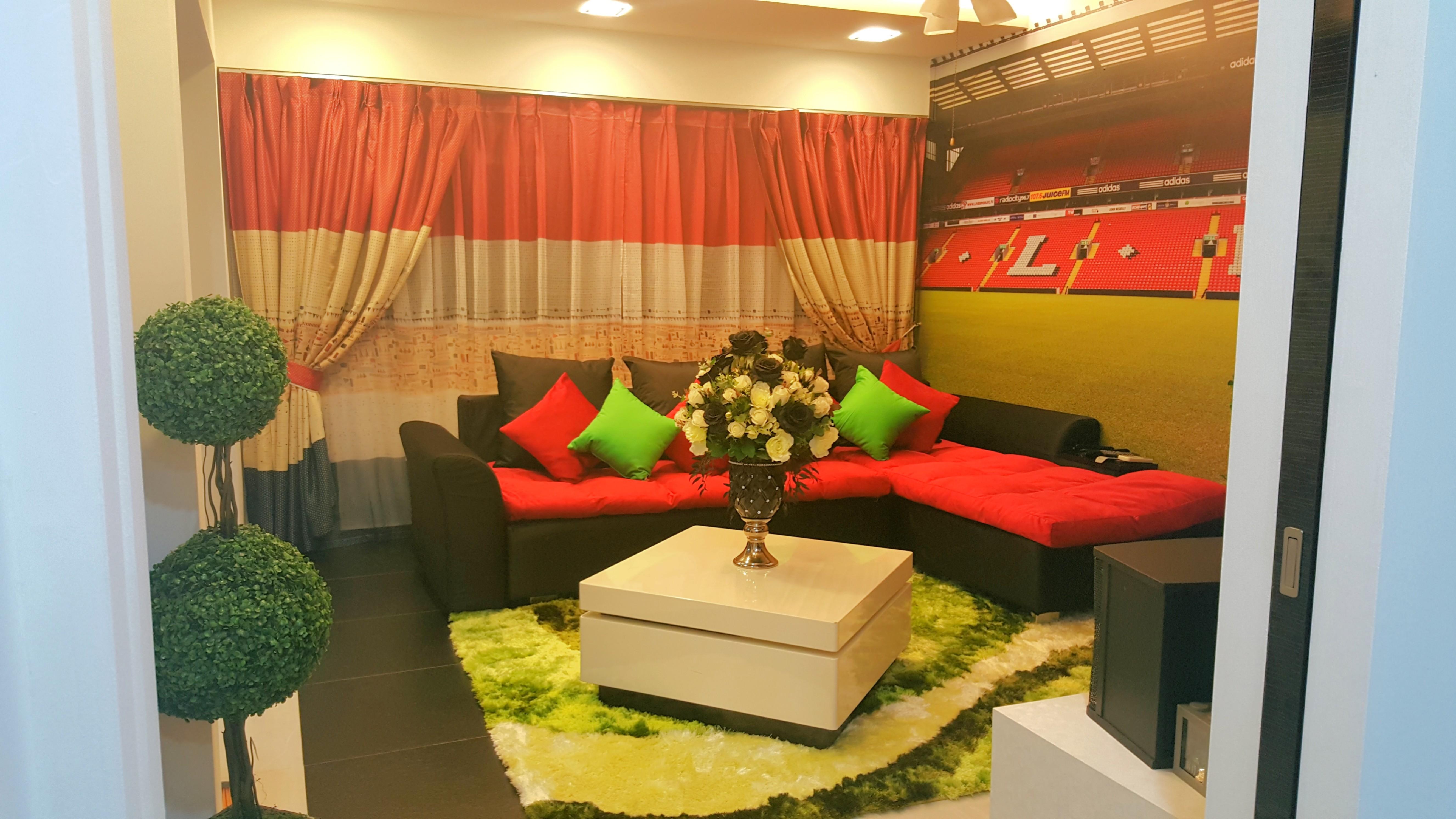 SQUARE SWIVEL COFFEE TABLE WITH HIDDEN STORAGE, Furniture & Home Living ...