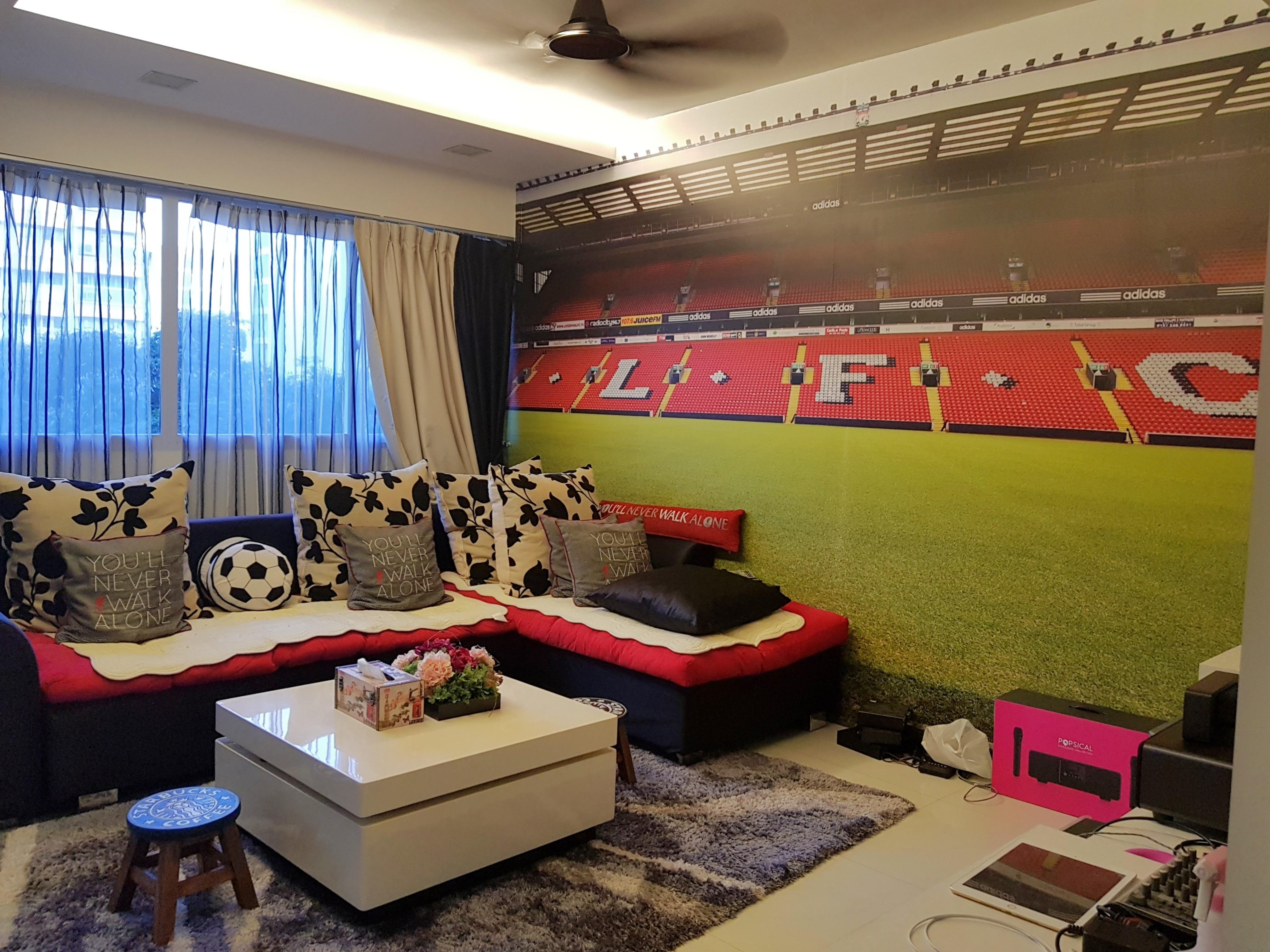 SQUARE SWIVEL COFFEE TABLE WITH HIDDEN STORAGE, Furniture & Home Living ...