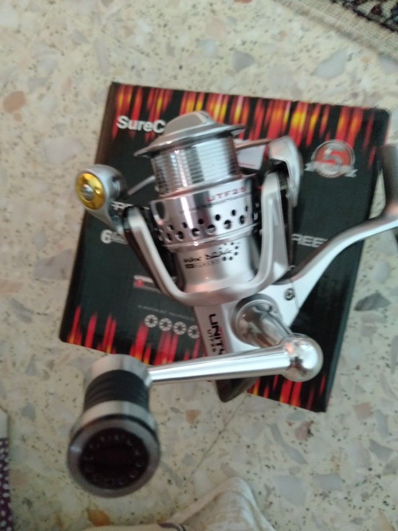 Surecatch unity fishing reel, Sports Equipment, Fishing on Carousell