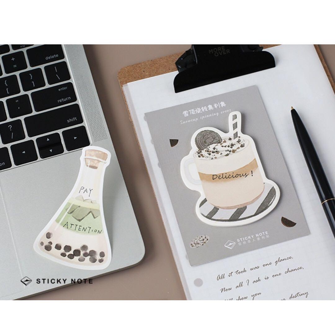 Sweet Drink [Oreo Milkshake] Sticky Notes, Hobbies & Toys, Stationery ...