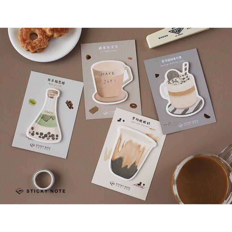 Sweet Drink [Oreo Milkshake] Sticky Notes, Hobbies & Toys, Stationery ...