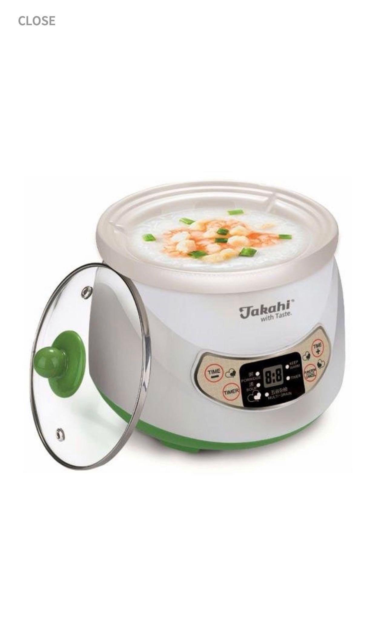 Takahi Electric Porridge & Soup Maker, TV & Home Appliances, Kitchen ...