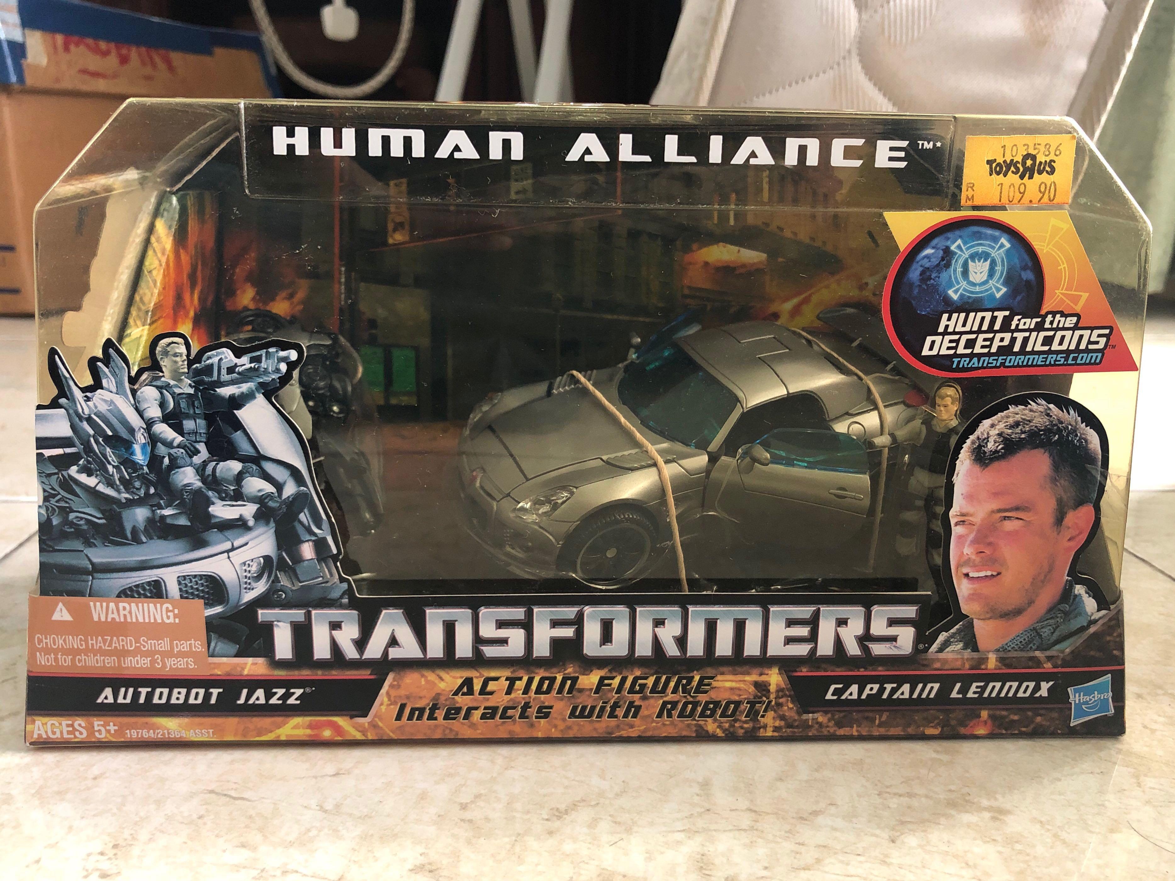 Transformers - Captain Lennox/Autobot Jazz, Hobbies & Toys, Toys ...
