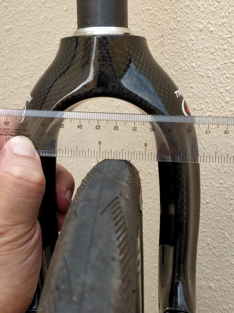 Trigon disc and vbrake rigid carbon fork, QR only., Sports Equipment ...