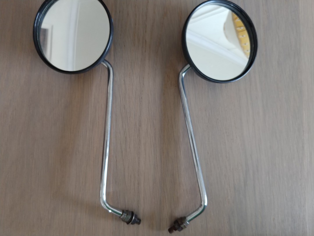 Vespa mirrors, Motorcycles, Motorcycle Accessories on Carousell
