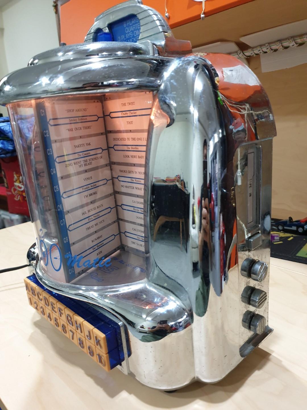 Vintage + Retro Chrome Jukebox, Hobbies & Toys, Memorabilia ...
