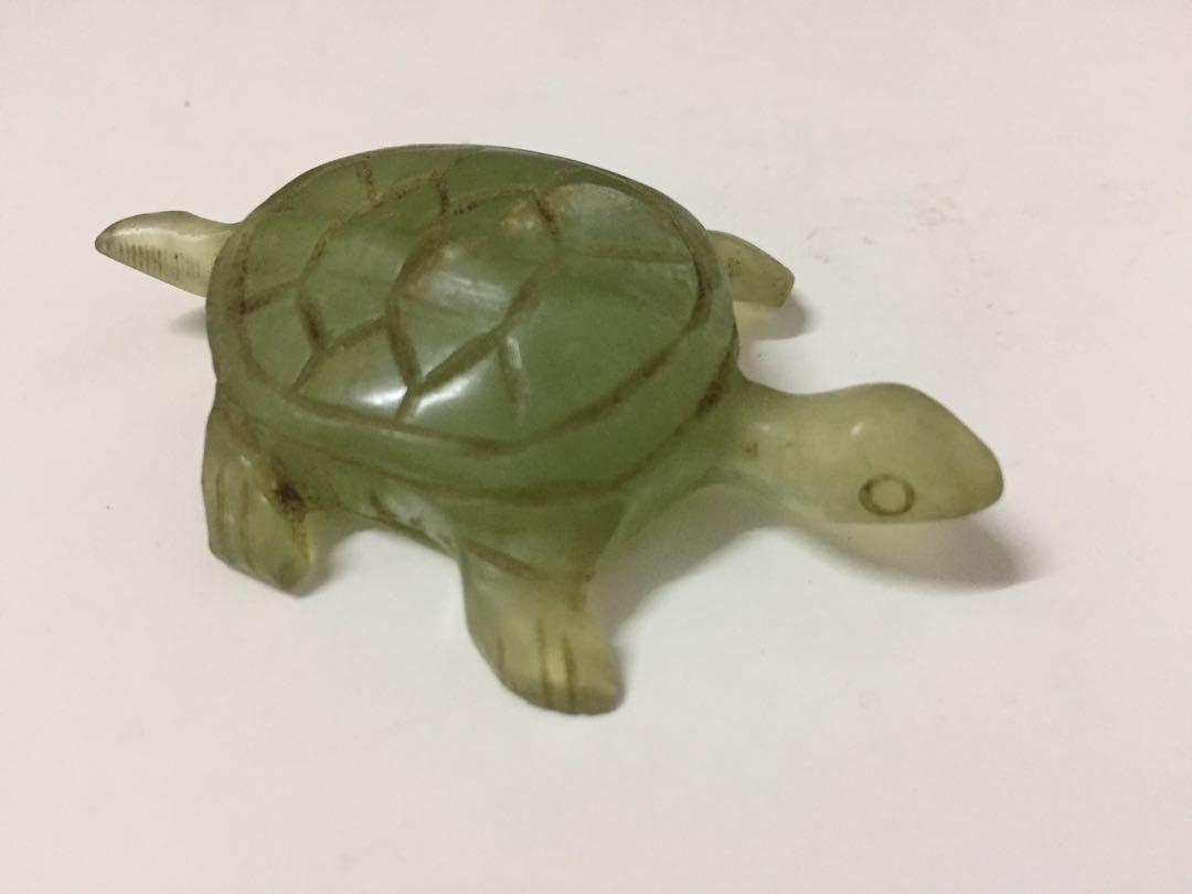 Vintage Serpentine 'jade' tortoise, Hobbies & Toys, Collectibles ...