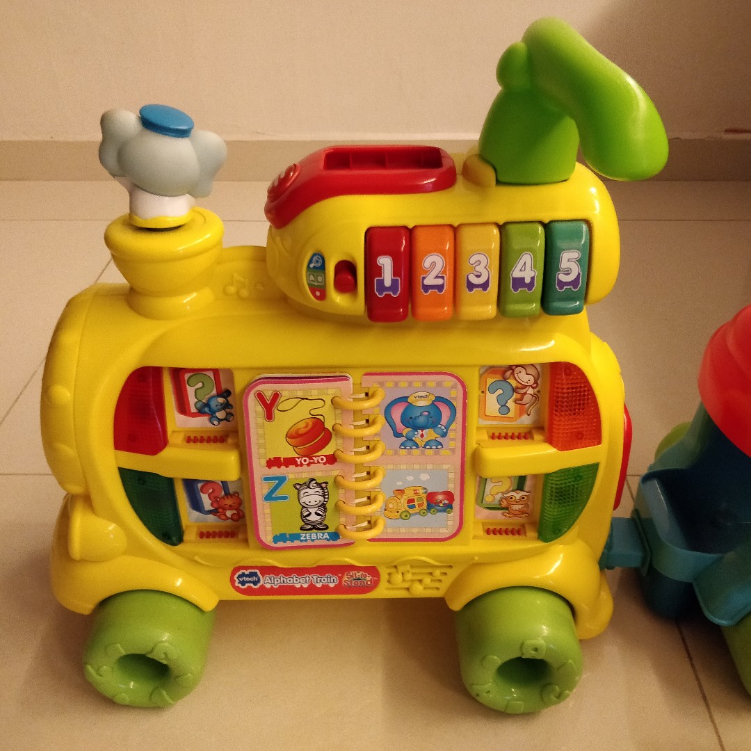 VTech Sit-to-Stand Alphabet Train, Babies & Kids, Infant Playtime on ...