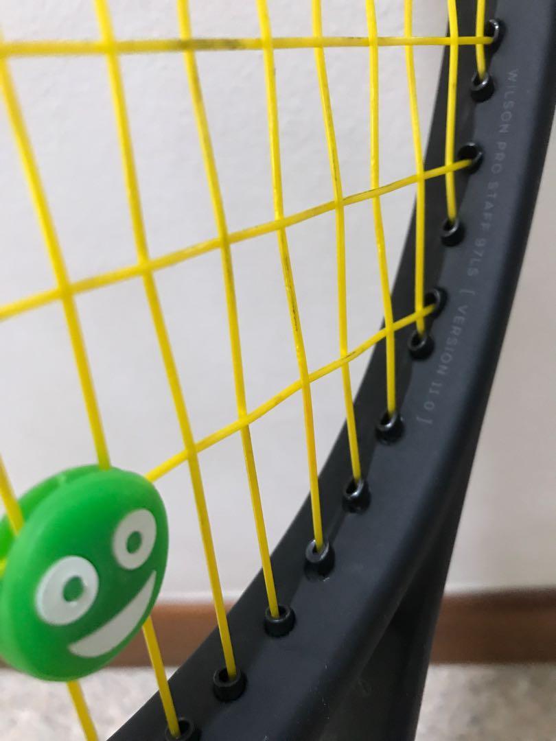 Wilson Pro Staff 97 LS v11.0 ; L2 grip size, Sports Equipment, Sports & Games, Racket & Ball ...